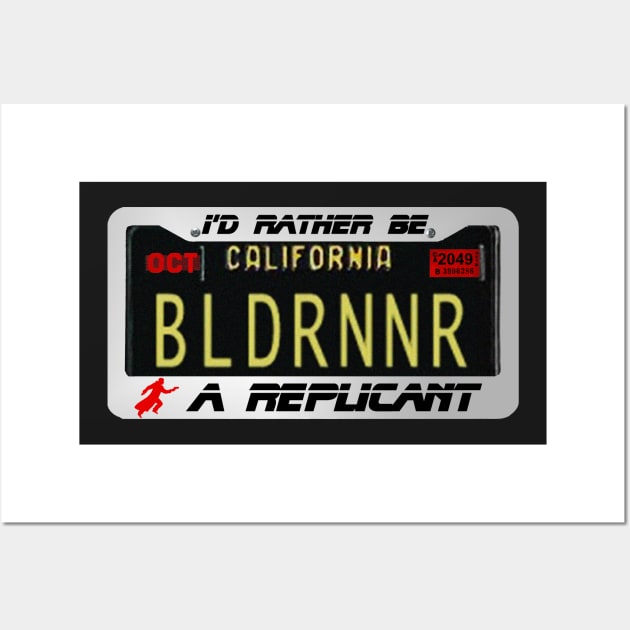 Blade Runner 2049 Replicant License Plate - Blade Runner - Posters and ...