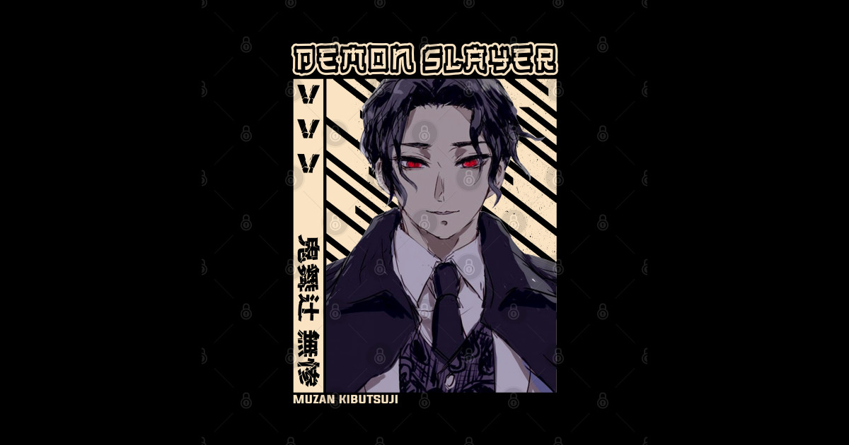 Muzan Kibutsuji - Demon Slayer - Muzan Kibutsuji - Sticker | TeePublic