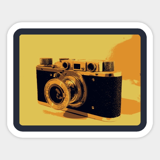 Vintage Camera - Vintage Camera - Sticker | TeePublic