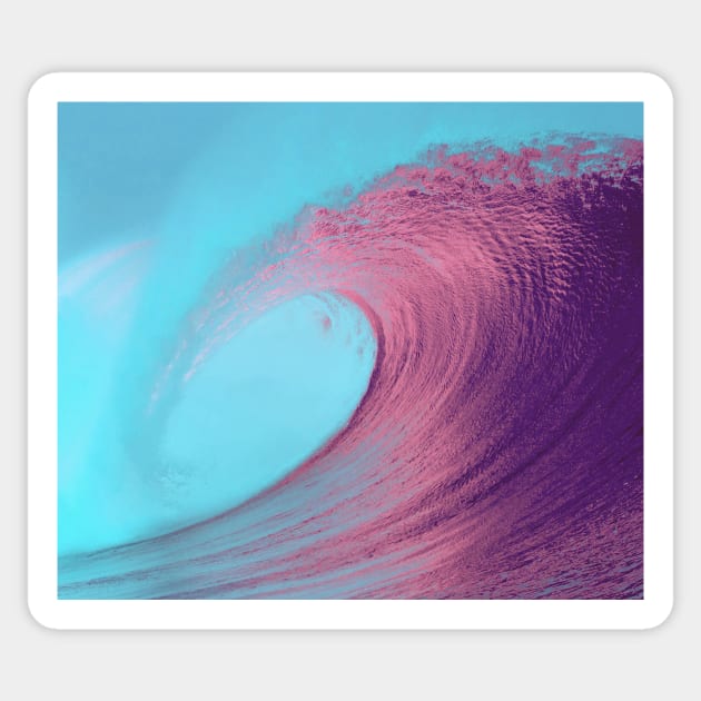 Blue ocean waves - Ocean Duvet Covers - Sticker | TeePublic