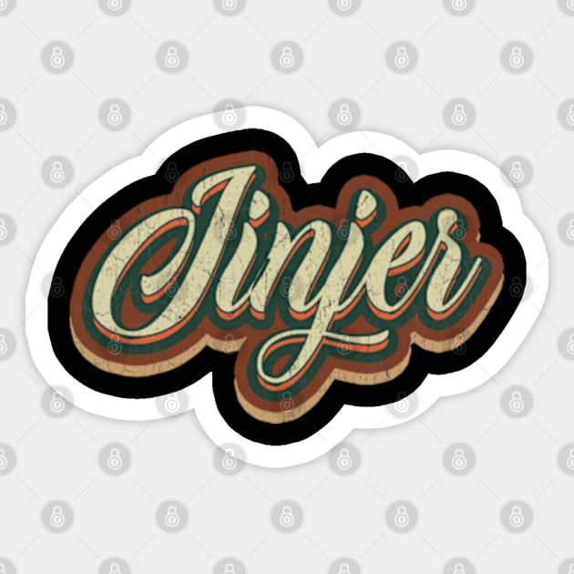 vintage tex Jinjer - Jinjer - Sticker | TeePublic