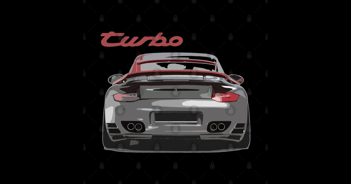 Porsche 997 Turbo - Porsche 997 Turbo - Sticker | TeePublic