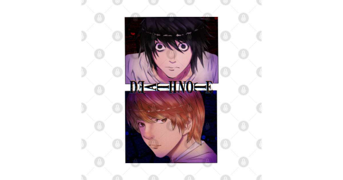 Doodle Death Note - Death Note - T-Shirt | TeePublic
