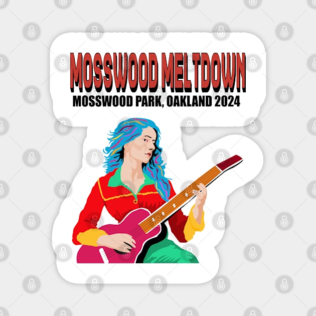 Mooswood Meltdown Music Festival 2024 - Music Festival - Magnet | TeePublic
