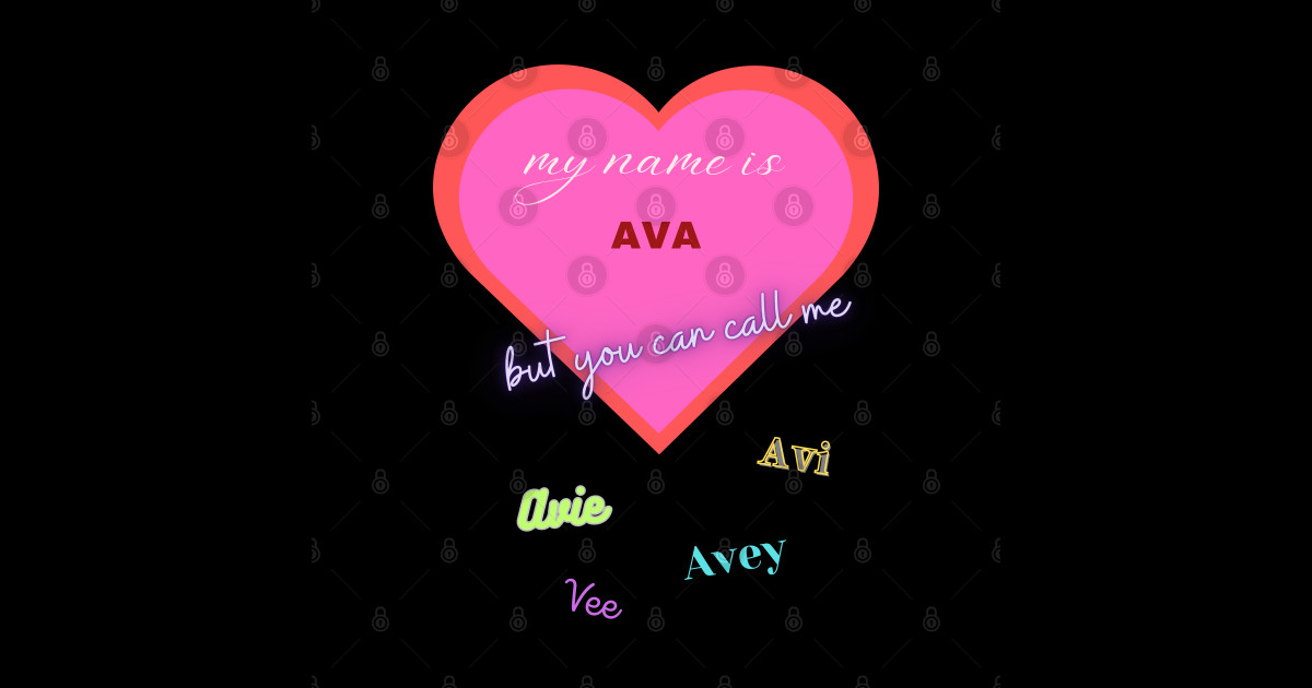 Ava - Ava - T-Shirt | TeePublic