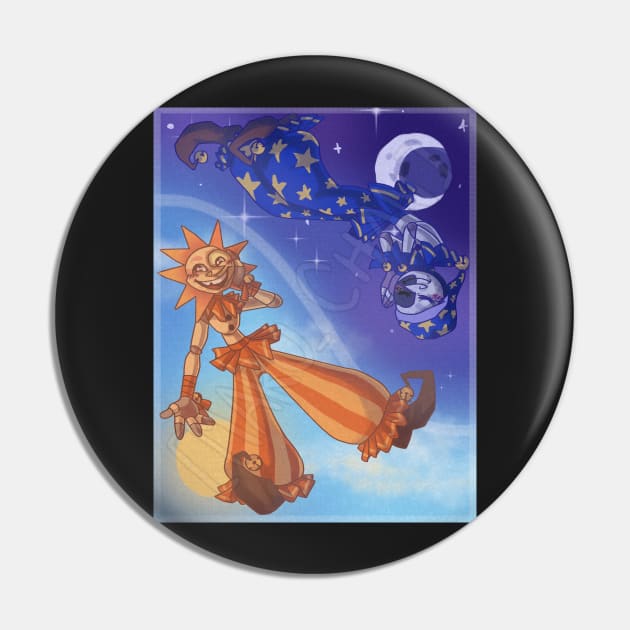 SunnyDrop and MoonDrop cartoony version - Five Nights At Freddys - Pin ...