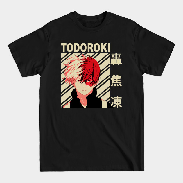 Shoto Todoroki - Shoto Todoroki - T-Shirt Designed & Sold By Marcos Cordero