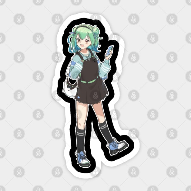 Uruha Rushia Hololive - Hololive Jp - Sticker | TeePublic