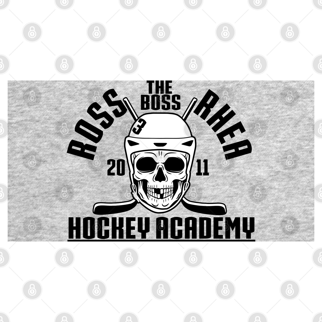 Ross"the boss" Rhea Hockey Academy - Ross - Hoodie | TeePublic