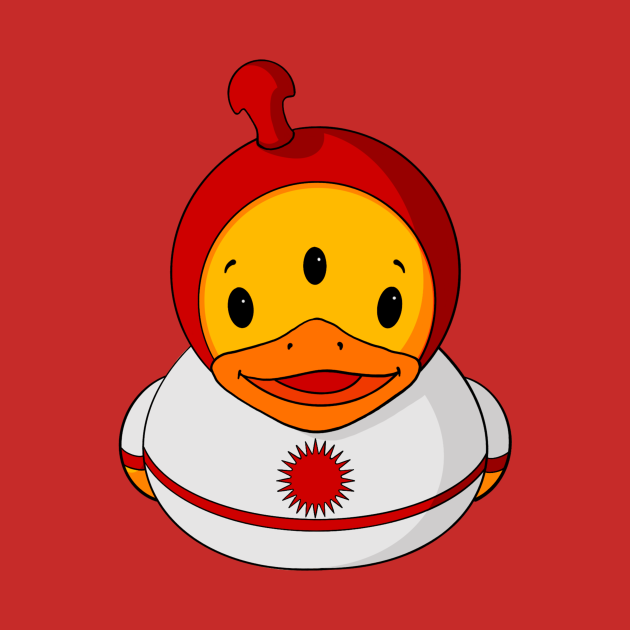 Alien Explorer Rubber Duck - Astronaut - T-Shirt | TeePublic