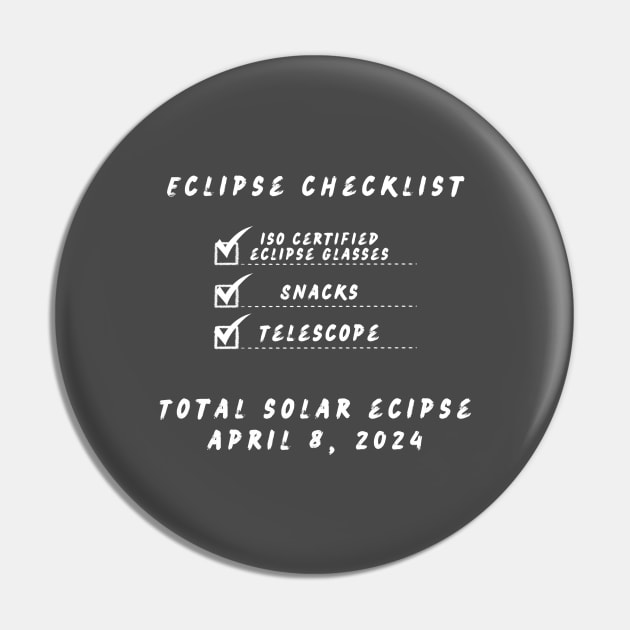 Eclipse Checklist Meme - Eclipse Checklist Meme - Pin | TeePublic