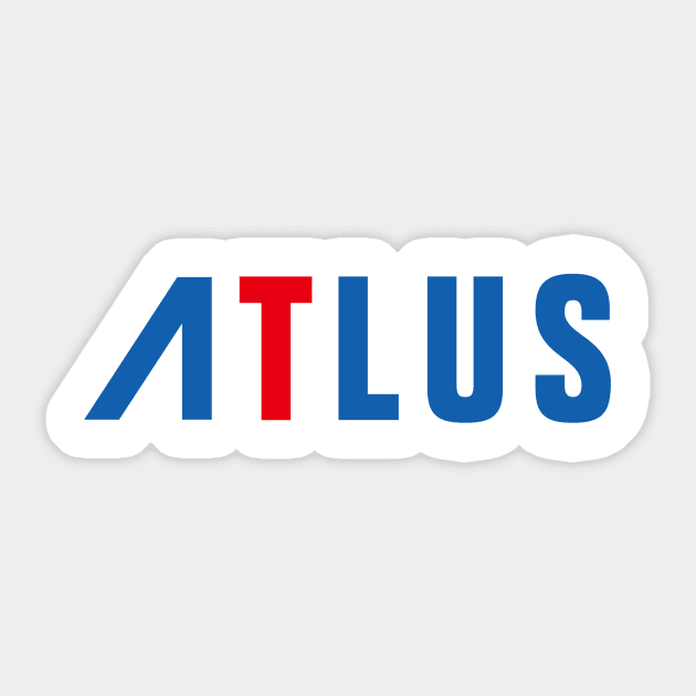 Altus logo - Atlus - Sticker | TeePublic