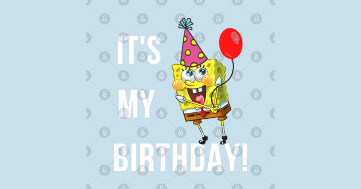 SpongeBob SquarePants - SpongeBob - It's My Birthday! - Spongebob ...
