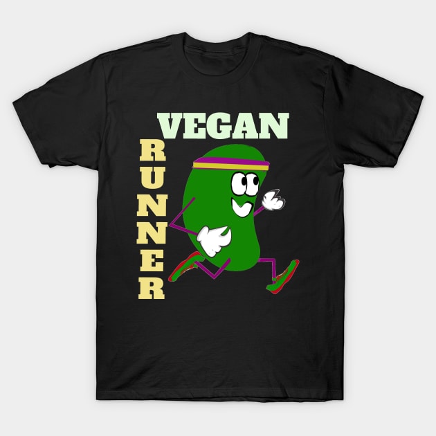 Cross Country Vegan Runner - Cross Country Running - T-Shirt | TeePublic