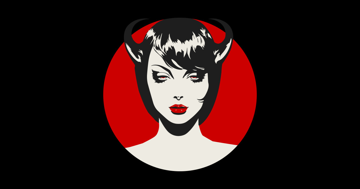 She Devil - Devil Girl - Sticker | TeePublic