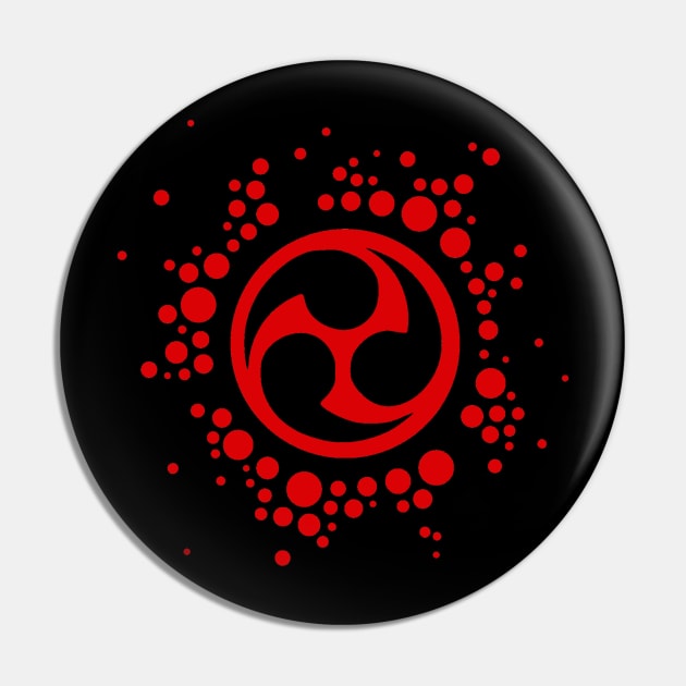 Musashi's Family Crest - Miyamoto Musashi - Pin | TeePublic