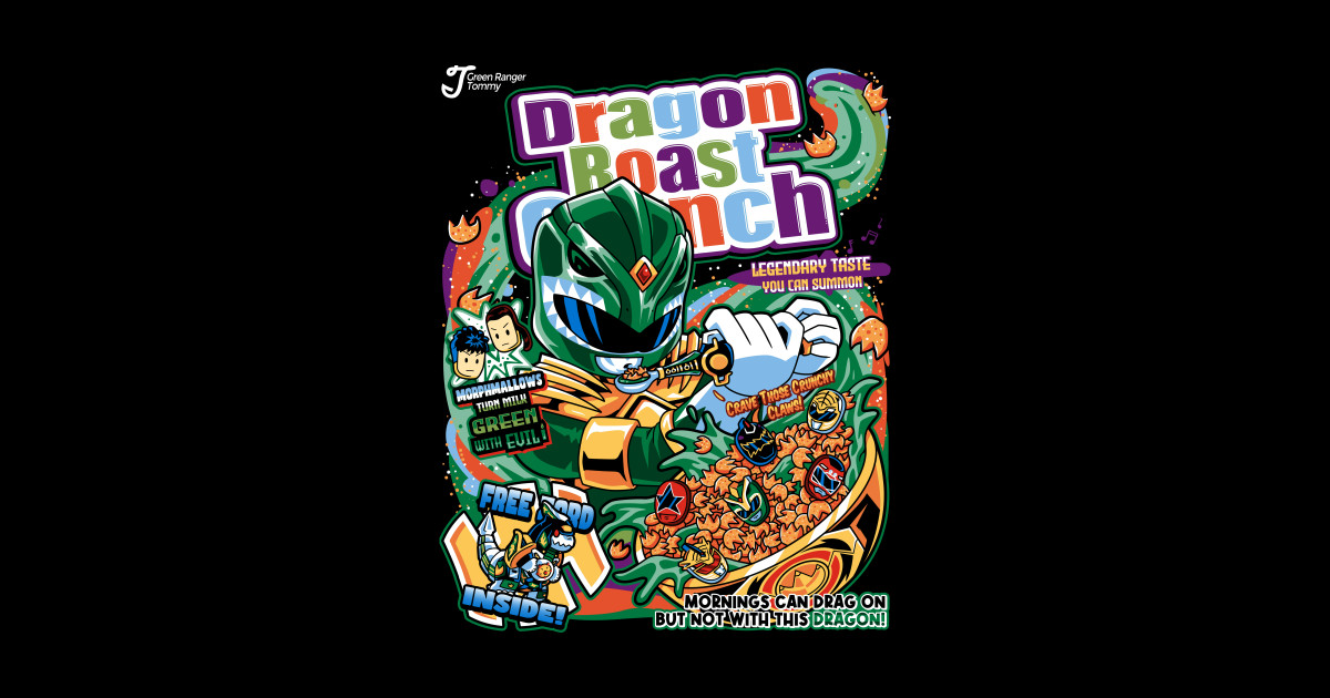 Dragon Roast Crunch - Dragon - Sticker | TeePublic