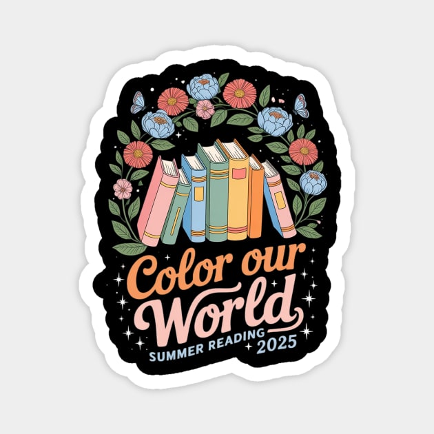 Color Our World Summer Reading 2025 Book Wildflowers - Color Our World ...