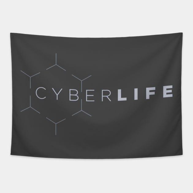 Cyberlife logo (No Background) - Cyberlife - Tapestry | TeePublic