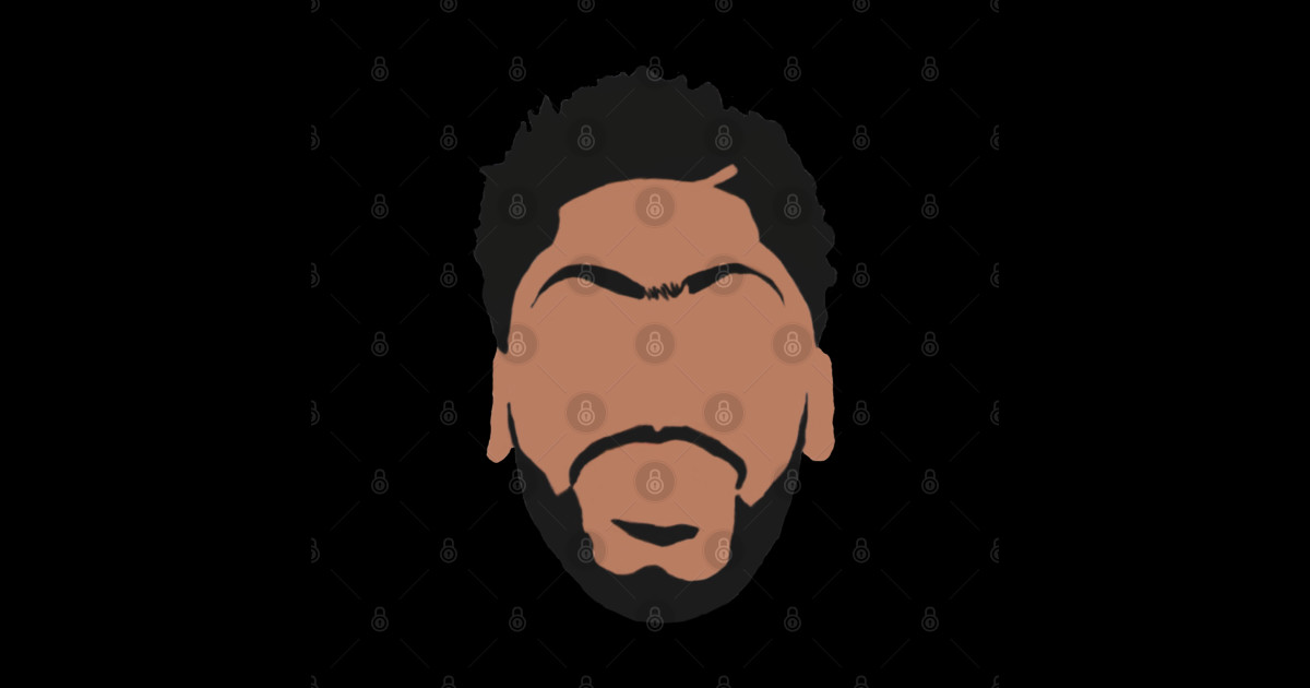 Anthony Davis Face Art - Anthony Davis - Sticker | TeePublic