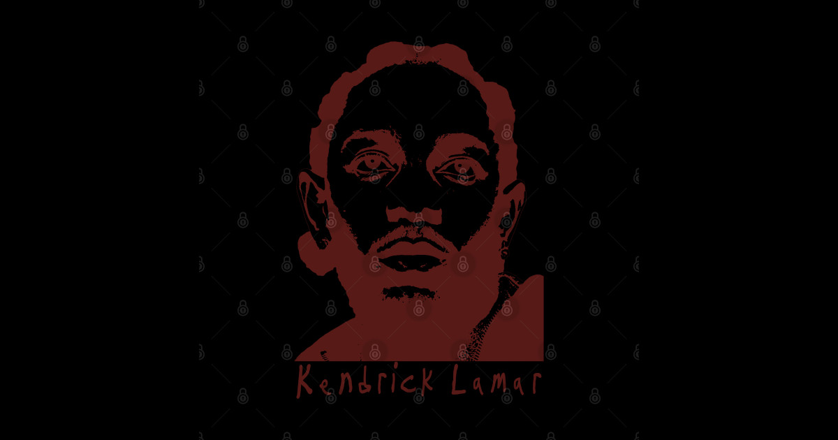Fanart Kendrick Lamar - Kendrick Lamar - Sticker | TeePublic