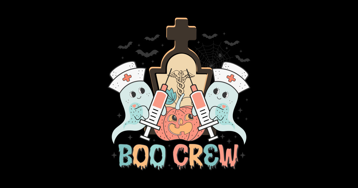 Groovy Boo Boo Crew Nurse halloween - Groovy Boo Boo Crew Nurse ...