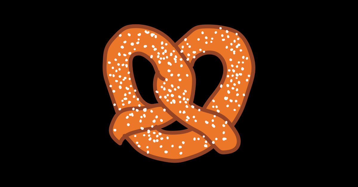 Pretzel - Pretzels - Sticker | TeePublic