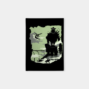 Silhouette of the Colossus - Colossus - T-Shirt | TeePublic