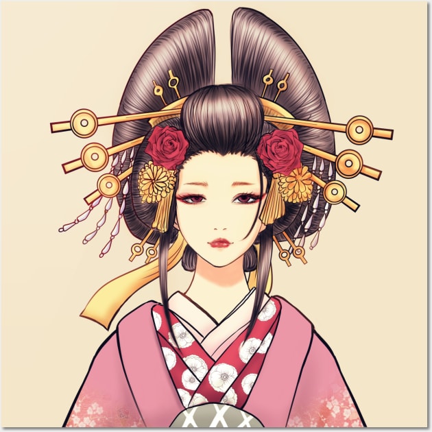 how to draw kimono girl