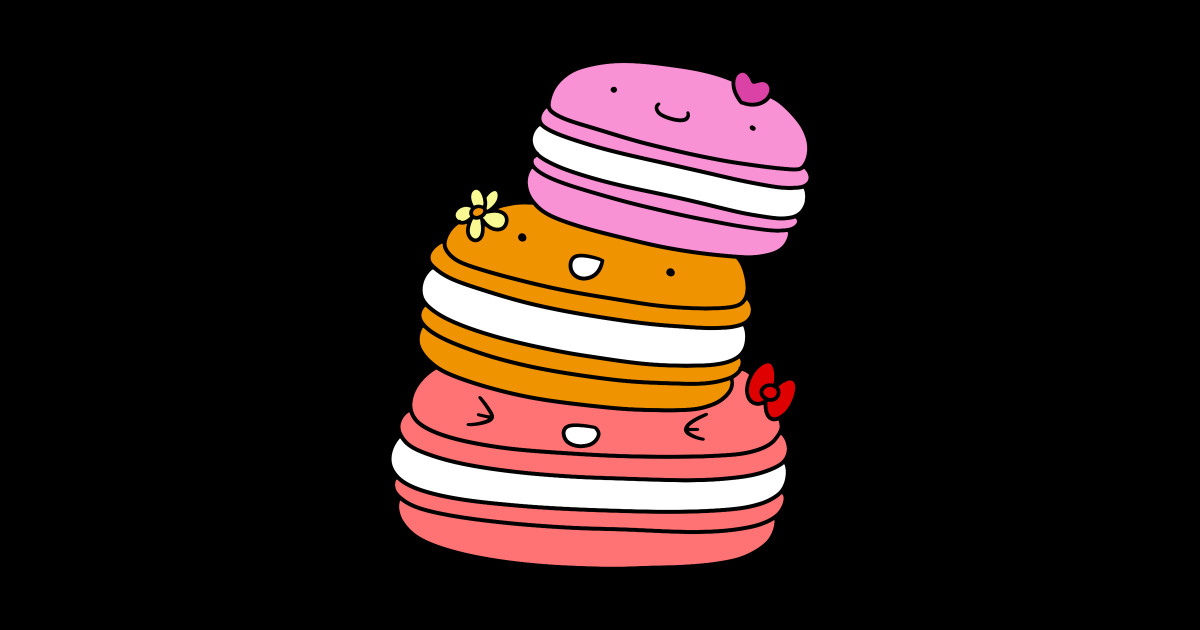 Macaroon Pile - Macaroon - Posters and Art Prints | TeePublic