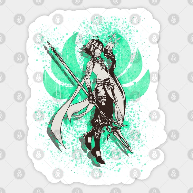 Genshin Impact Xiao - Genshin Impact - Sticker | TeePublic