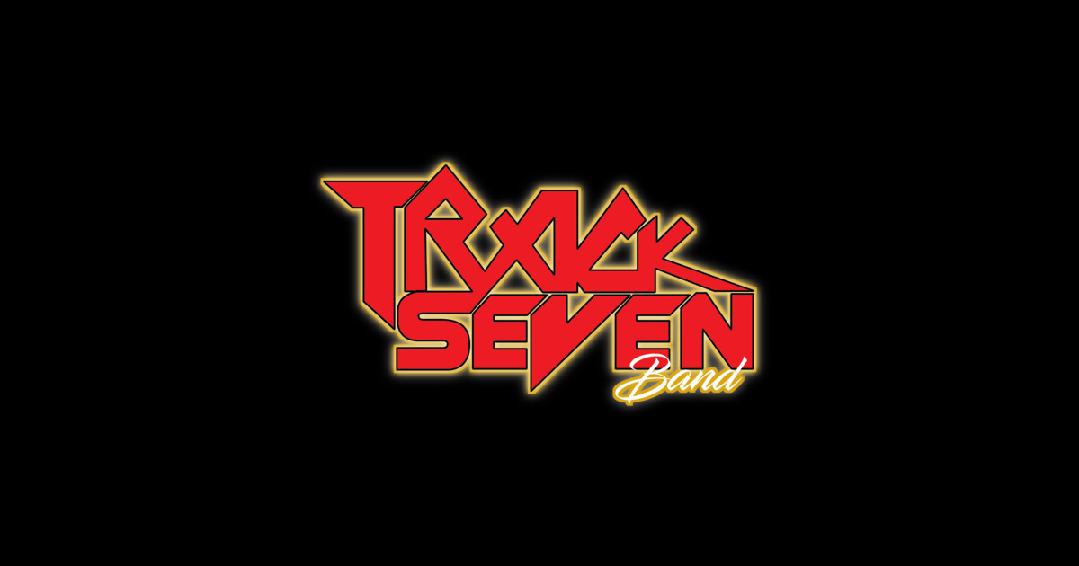 Track Seven Orange White Logo - Track Seven Band - Sticker | TeePublic