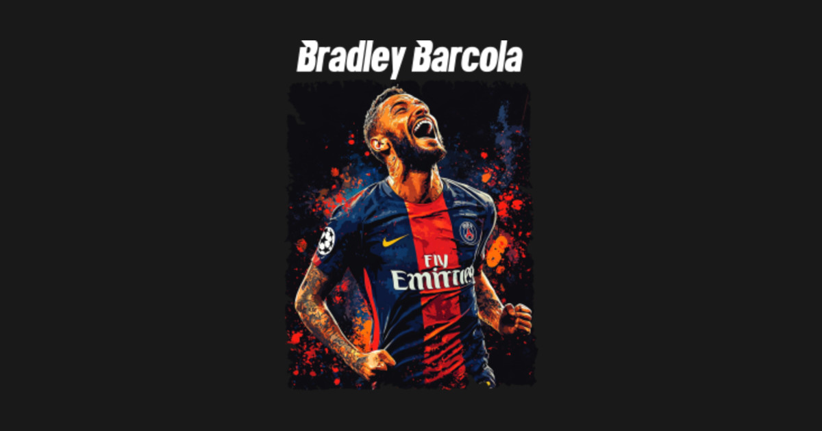 BRADLEY BARCOLA FOOTBALL FAN ART - Bradley Barcola Football Fan Art Ok ...