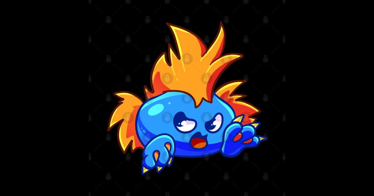 Wild Slime - Dragon Quest Slime - Sticker | TeePublic