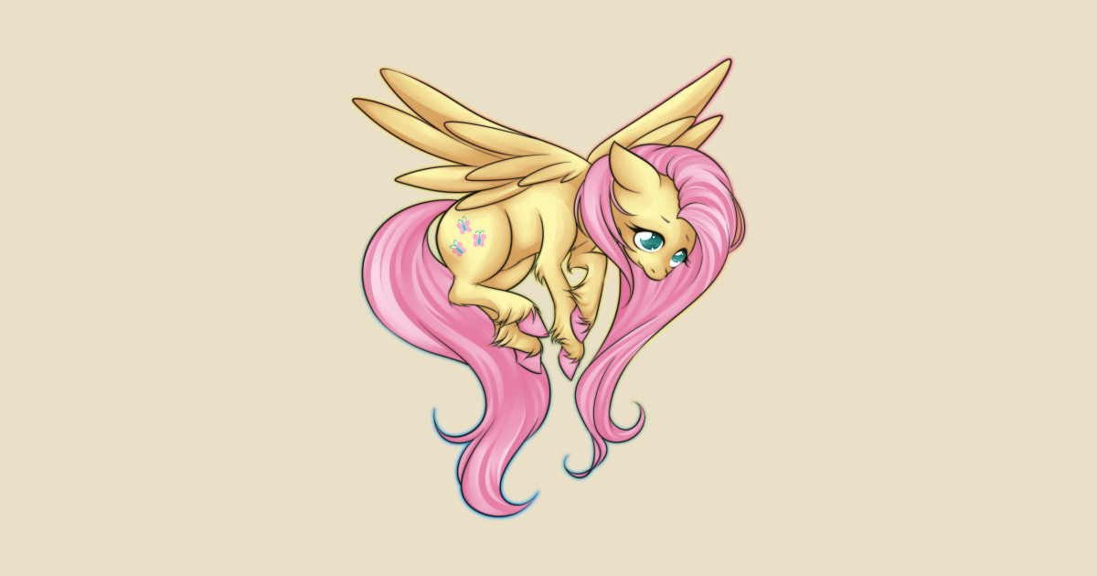fluttershy - Fluttershy - T-Shirt | TeePublic