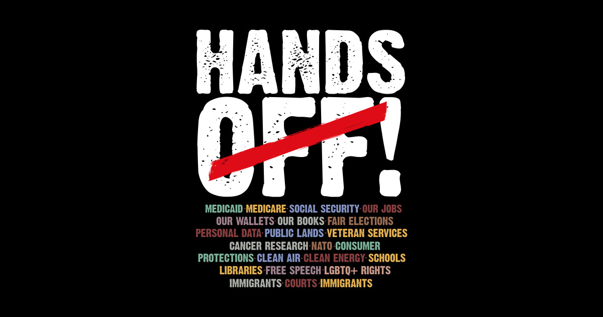 Hands Off Protest! Progressive Resistance Rainbow Rights - Hands Off ...