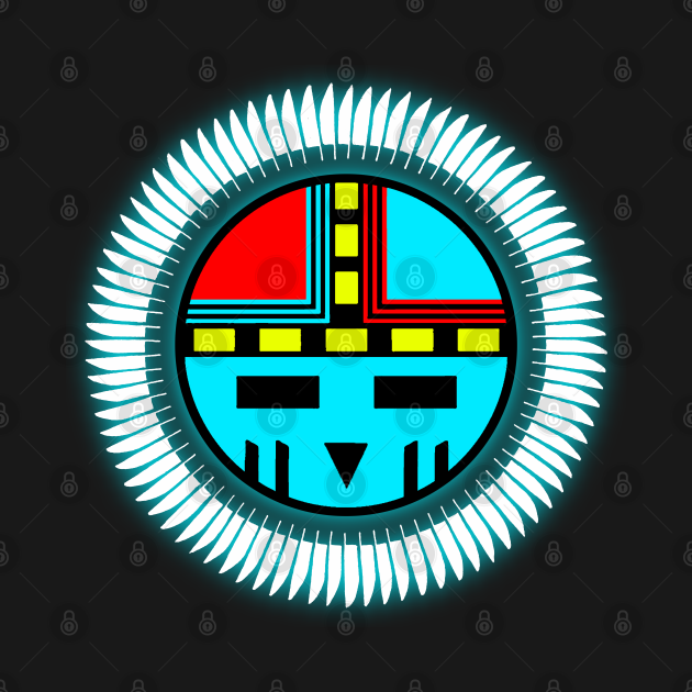 HOPI SUN 2 - American Indian - T-Shirt | TeePublic