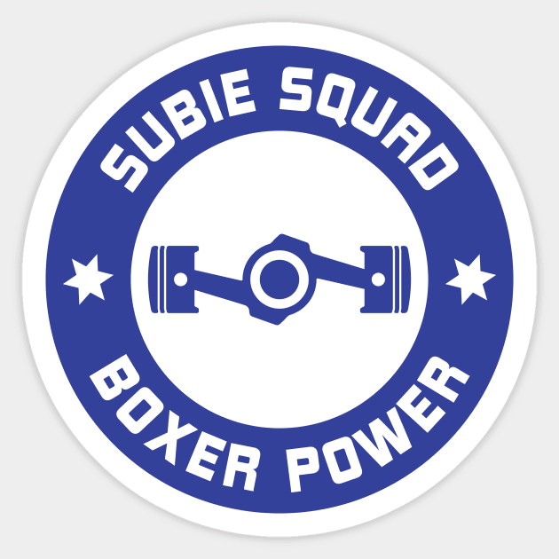 Subaru Impreza WRX STI & BRZ Boxer Engine JDM Car - Subaru - Sticker ...