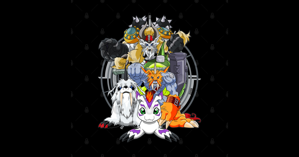 Gomamon Evolution - Digimon - Posters and Art Prints | TeePublic