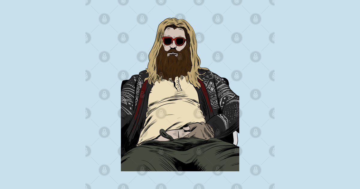 Fat Thor - Fat Thor - T-Shirt | TeePublic