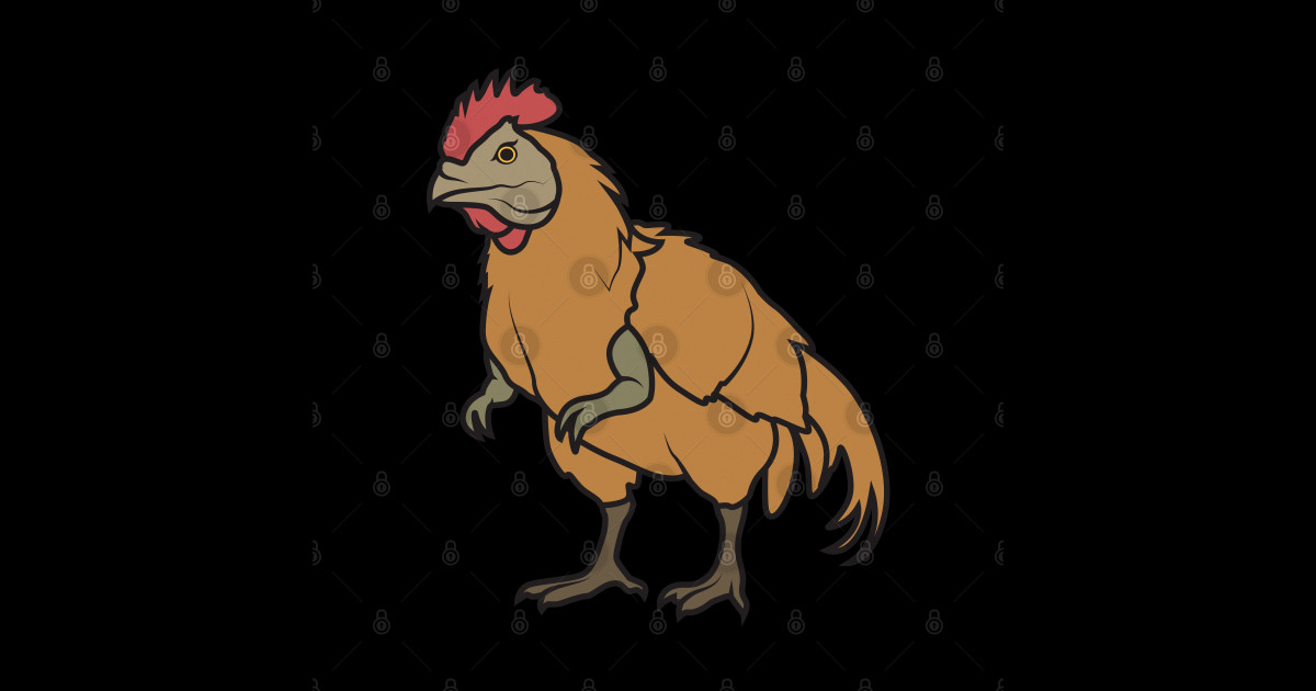 T-Rex Chicken - T Rex - Sticker | TeePublic