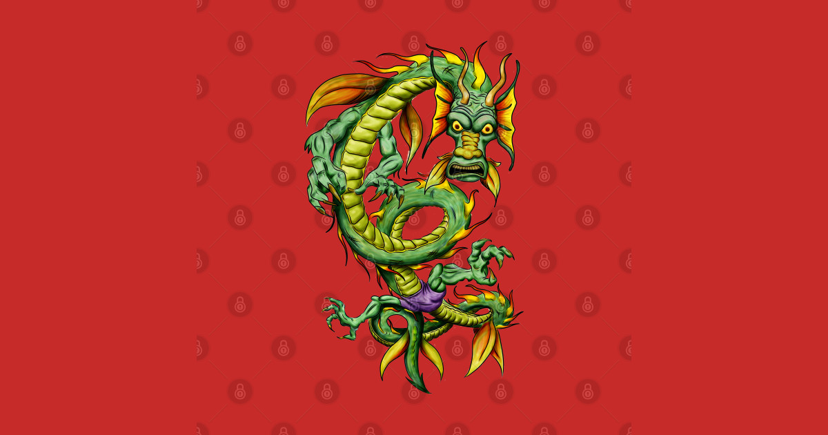 Fing Fang Fabulous - Dragon - T-Shirt | TeePublic