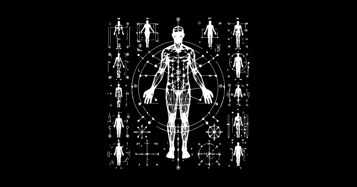 human body design - Human Body - Sticker | TeePublic