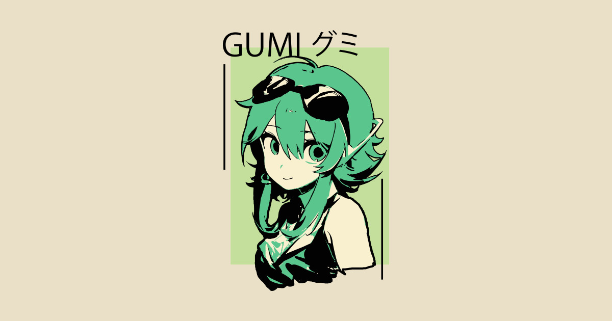 Gumi Vocaloid - Gumi Vocaloid - T-Shirt | TeePublic