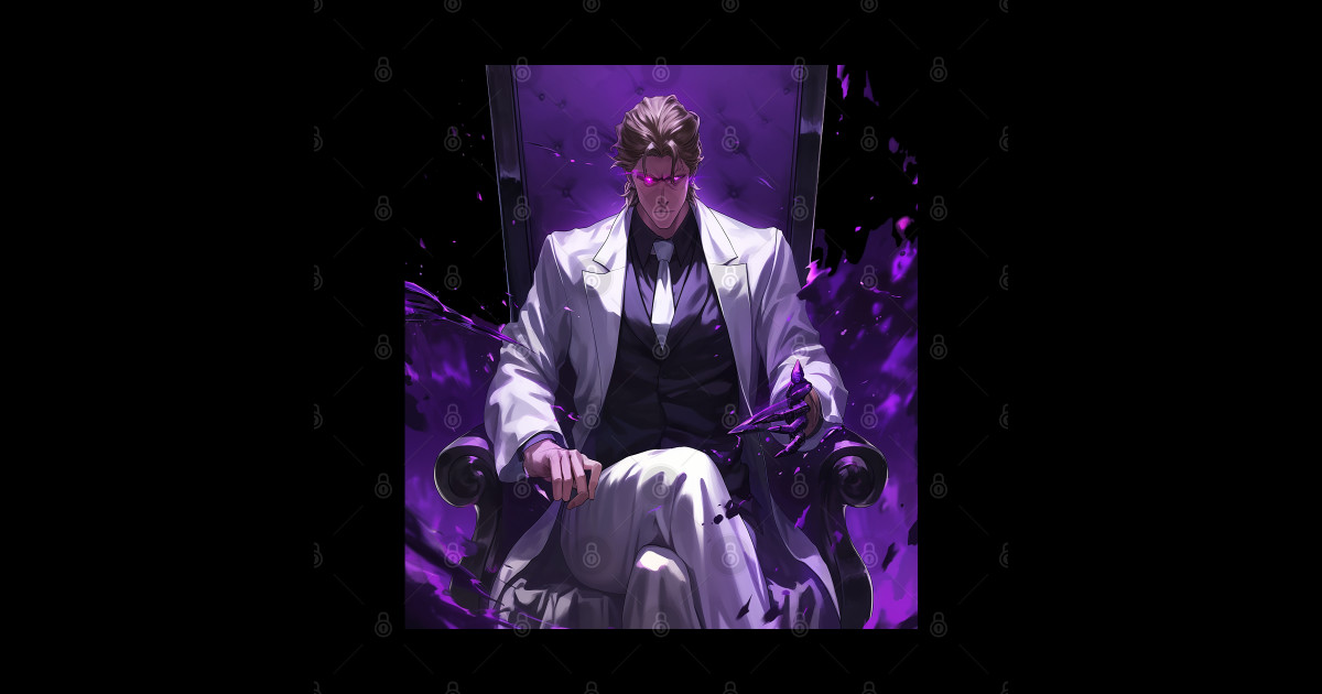 Aizen Sosuke from Bleach - Aizen Sosuke - Sticker | TeePublic