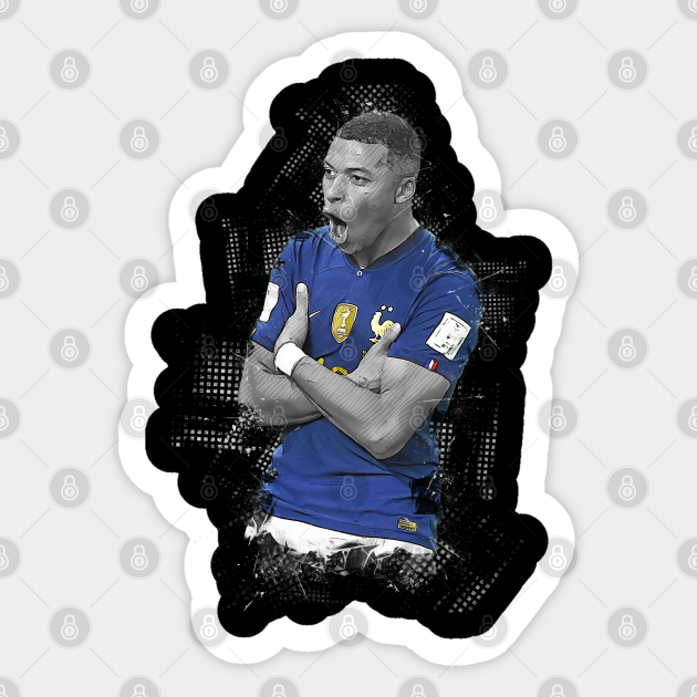 Kylian Mbappe - Mbappe - Sticker | TeePublic