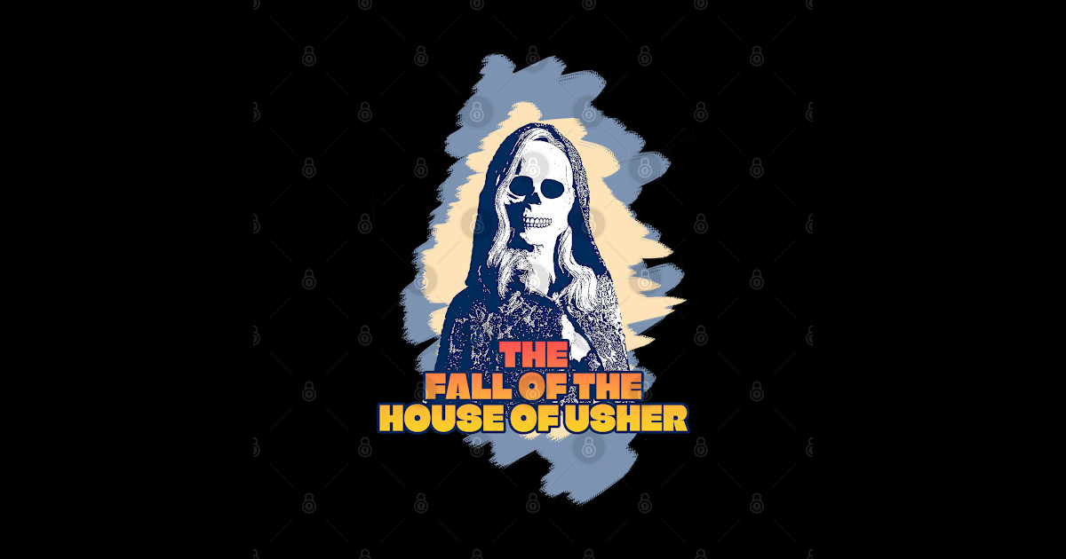 The Fall of the House of Usher Carla Gugino skull mask - The Fall Of ...