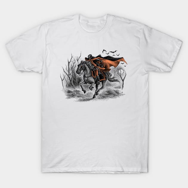 Ride of the Headless Horseman - Headless Horseman - T-Shirt | TeePublic