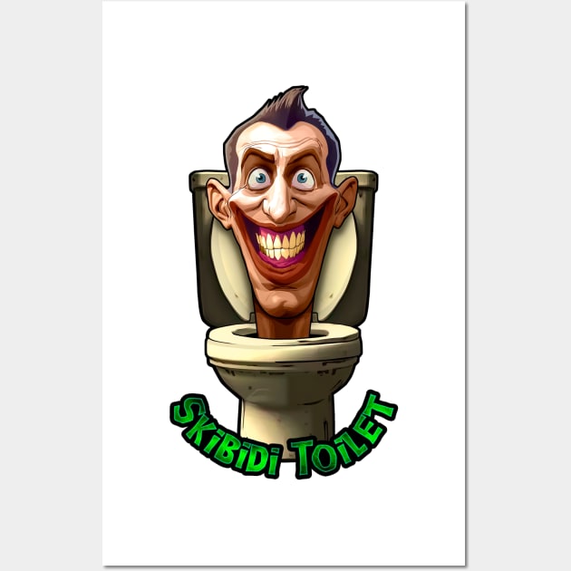 Skibidi Toilet: Modern and Terrifying Design - Skibidi - Posters and ...