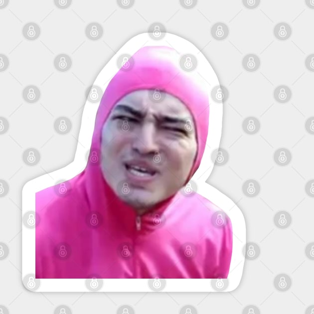 Pink Guy - Pink Guy - Sticker | TeePublic